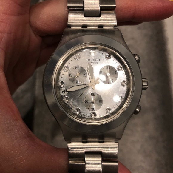 Swatch | Accessories | Swatch Aluminum Waterresistant W Four Jewels ...